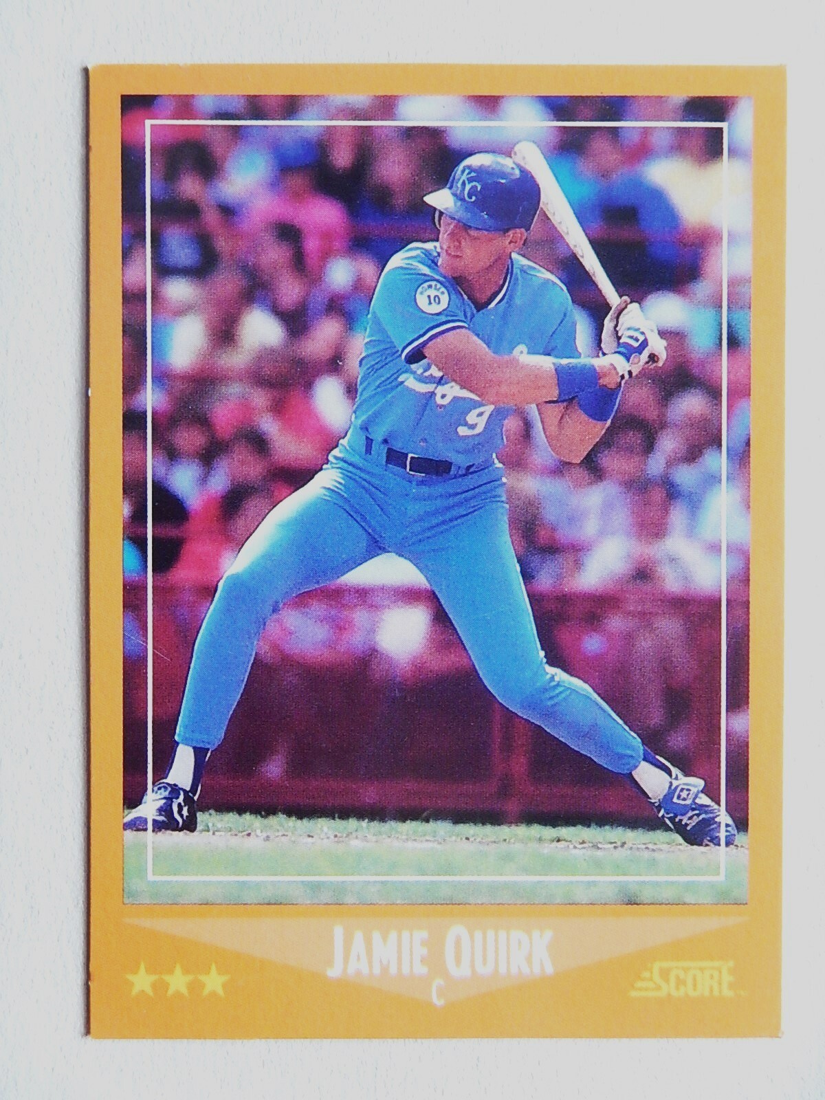 Jamie Quirk #577 Score 1988 Baseball Card (Kansas City Royals) | eBay