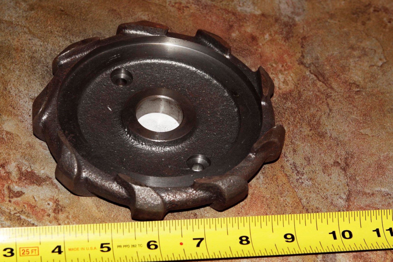 Desmi Steel Pump Impeller 14172 5 7/8" OD X 1" Shaft | eBay