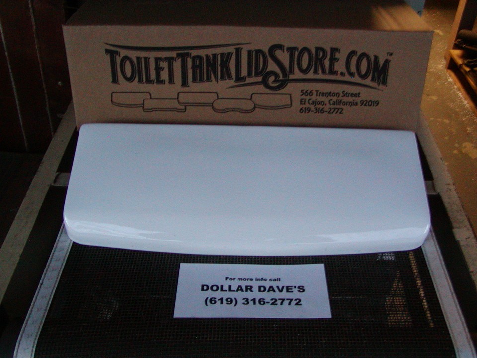 Colton Brand Toilet Tank Lid / Cover White CW Ware Like Briggs 7425 8G ...