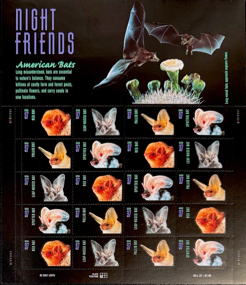 US Postage Stamps $200+Under Face Value 2024 Wildlife,cat,dog,Bird ...