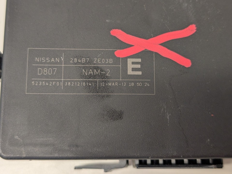 2009-2015 NISSAN TITAN IPDM CONTROLLER FUSE BOX MODULE 284B7-ZE03B OEM ...