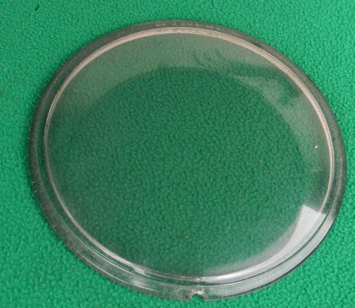 Vintage 6" Clear Lucas Domed Light Glass Lens D 605 M 5 Fog Driving ...