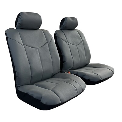 Grey Leather Seat Covers Universal Fit For TOYOTA PRIUS V 2012-2018 | eBay