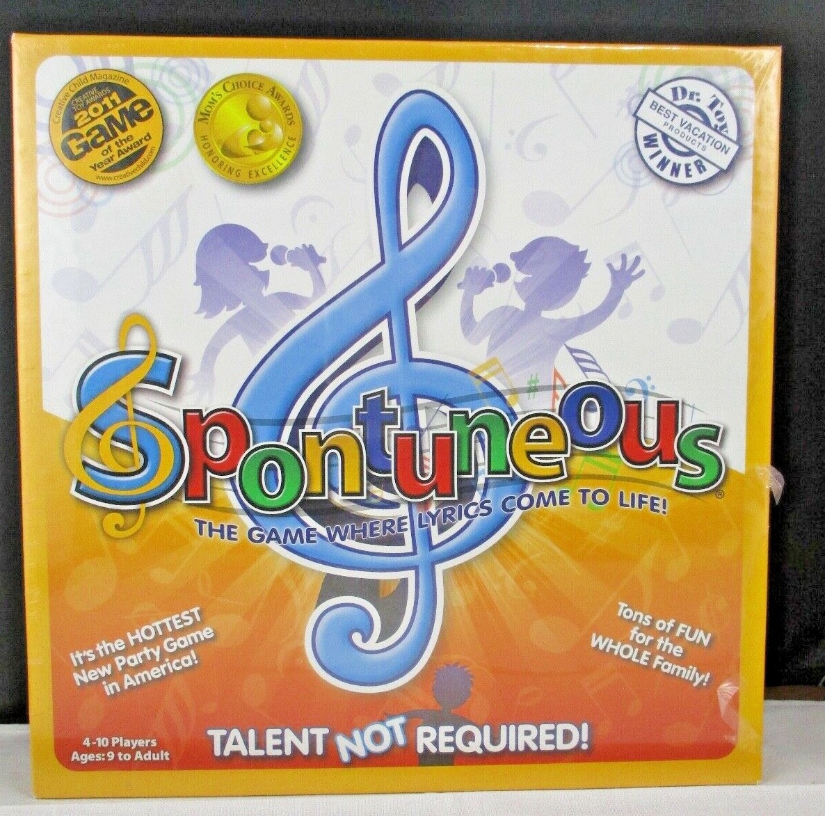 SPONTANEOUS The Board Game of LYRICS and Songs MUSIC LOVERS New Sealed ...