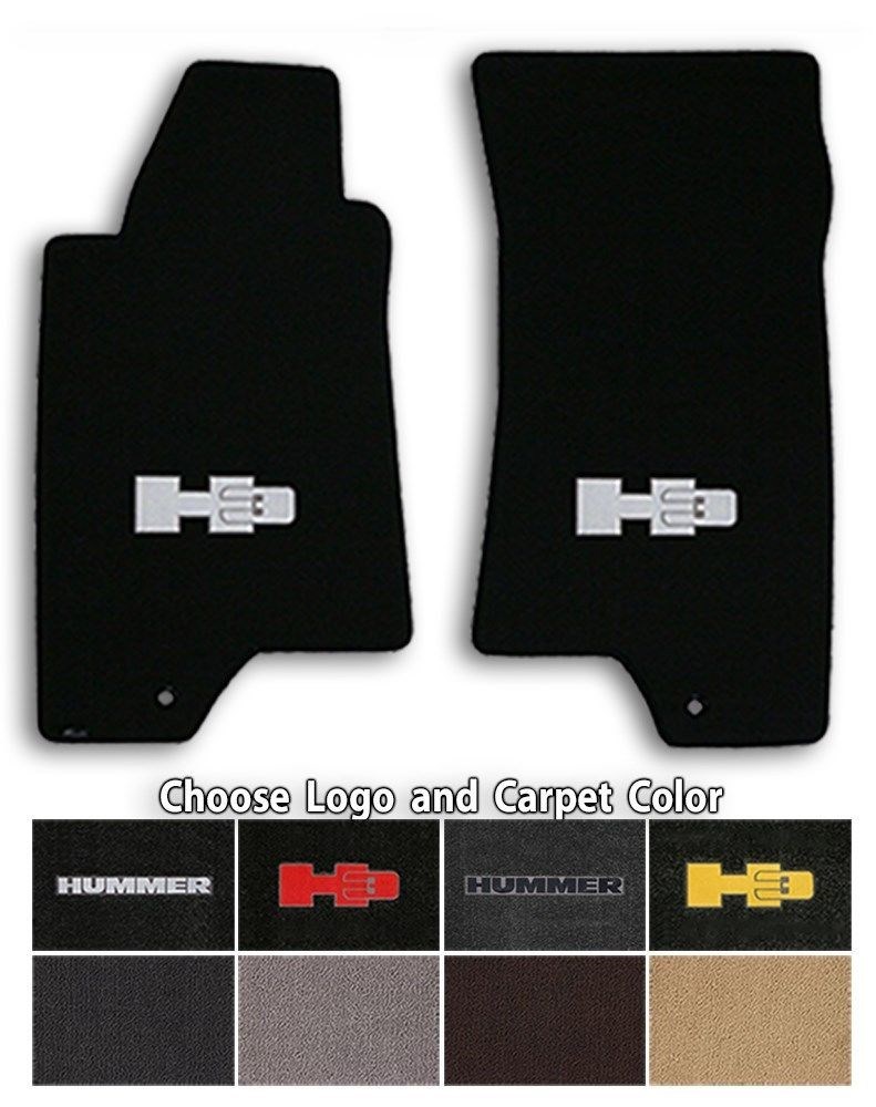 Hummer H3 2pc Classic Loop Carpet Floor Mats - Choose Color & Logo | eBay
