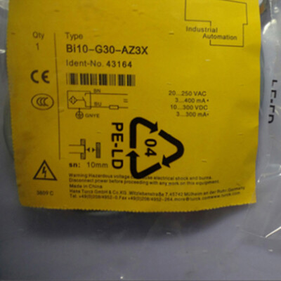 New in box TURCK Proximity Switch Sensor BI10-G30-AZ3X (1PCS) | eBay