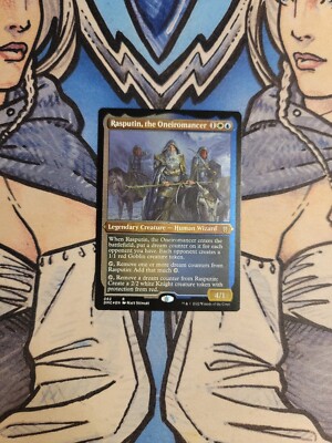 1x Rasputin, the Oneiromancer Etched FOIL - NM/M DMC MTG Magic | eBay