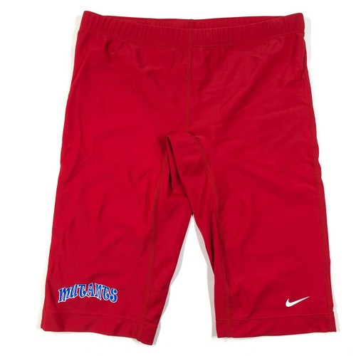 NEW Nike Swim Swimsuit Jammer Trunks Mens 30 Red Racing Stretch Mutants ...