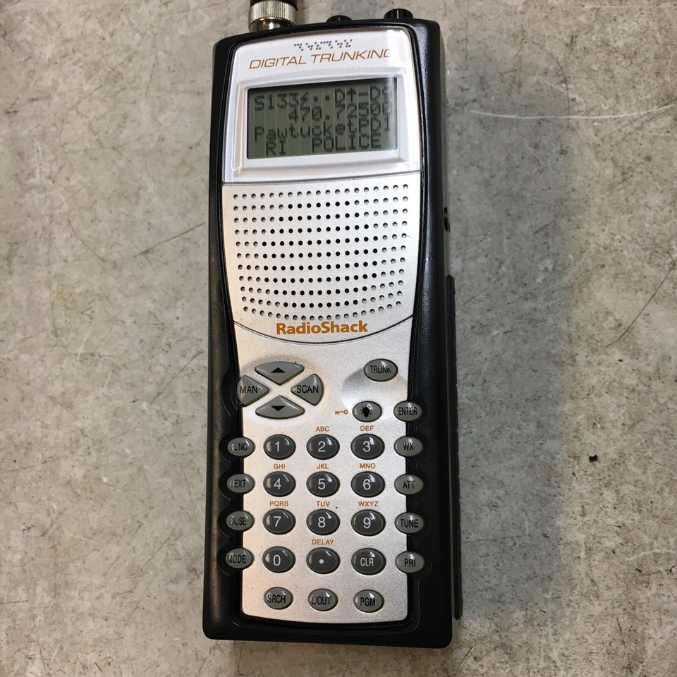 Radio Shack Pro 96 Digital Trunking Handheld Scanner 20-526 | eBay