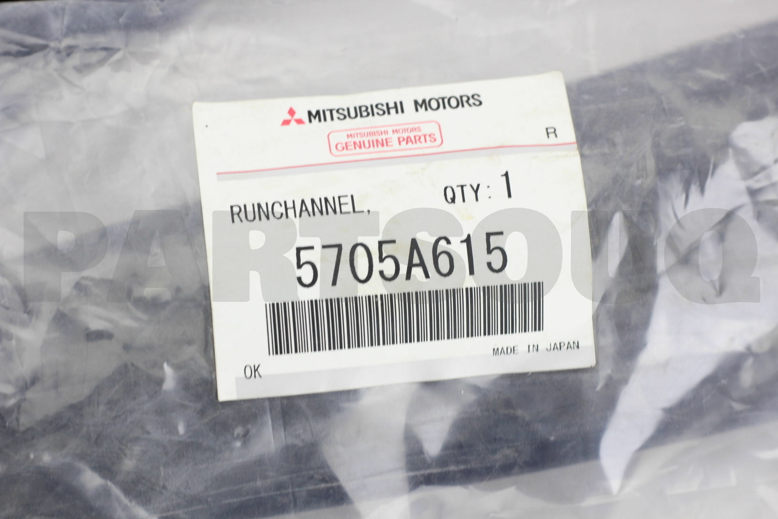 5705A615 Genuine Mitsubishi RUNCHANNEL,F/DR WDO GLA,LH | eBay