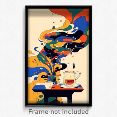 Art Poster - Uncommon Table (Psychedelic Trippy Weird 11x17 Print) | eBay