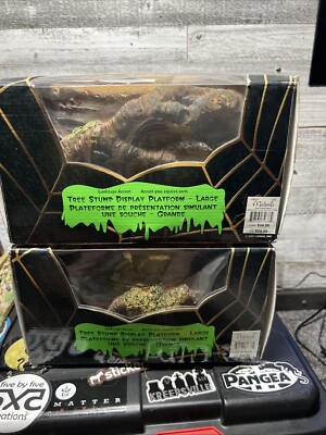 2 Lemax Spooky Town Tree Stump Displays Platform - Large #74638 ...