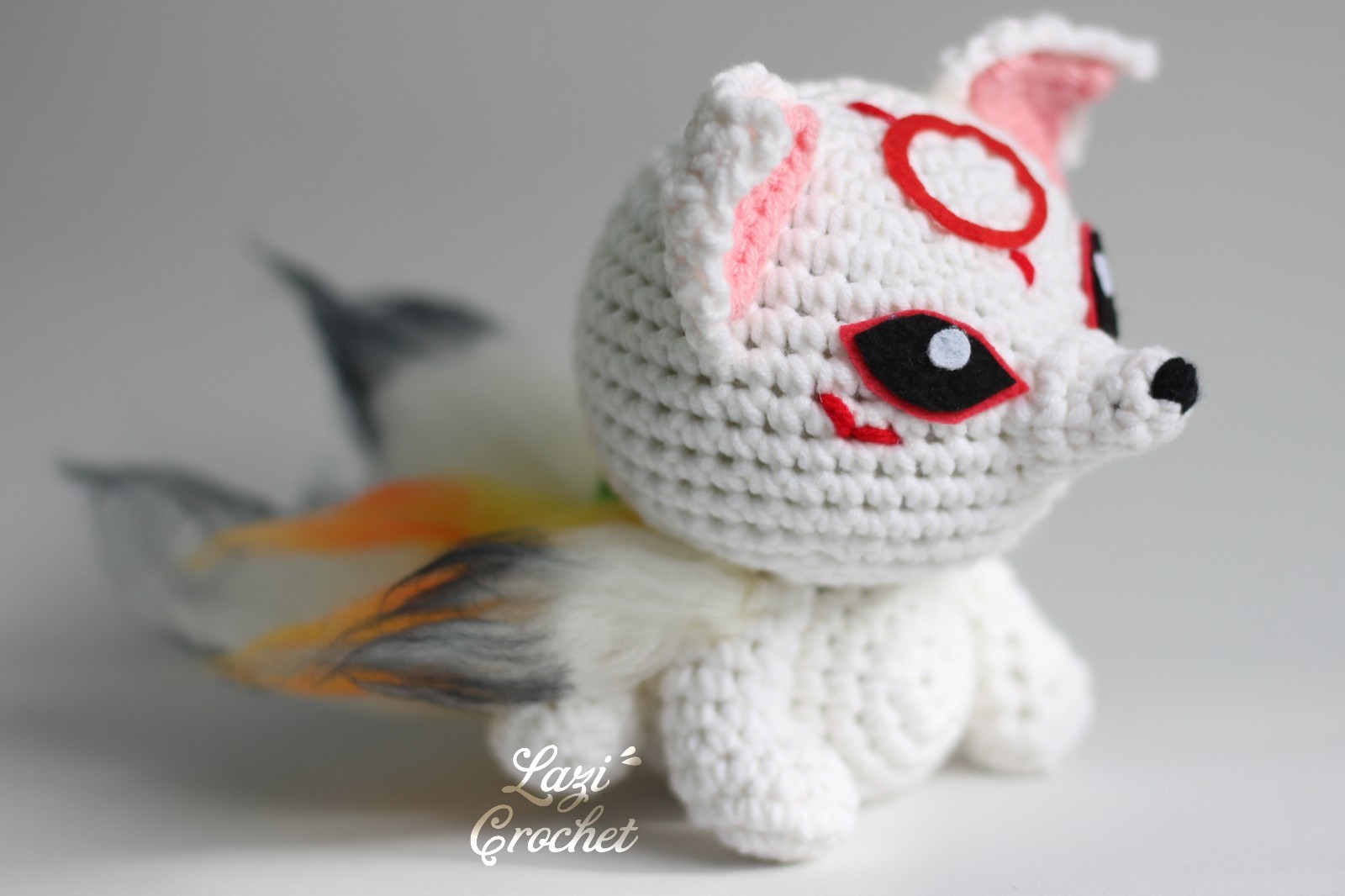 Okami Amaterasu Okami Den Chibi Terasu Chibi Plushie Amigurumi Stuffed ...
