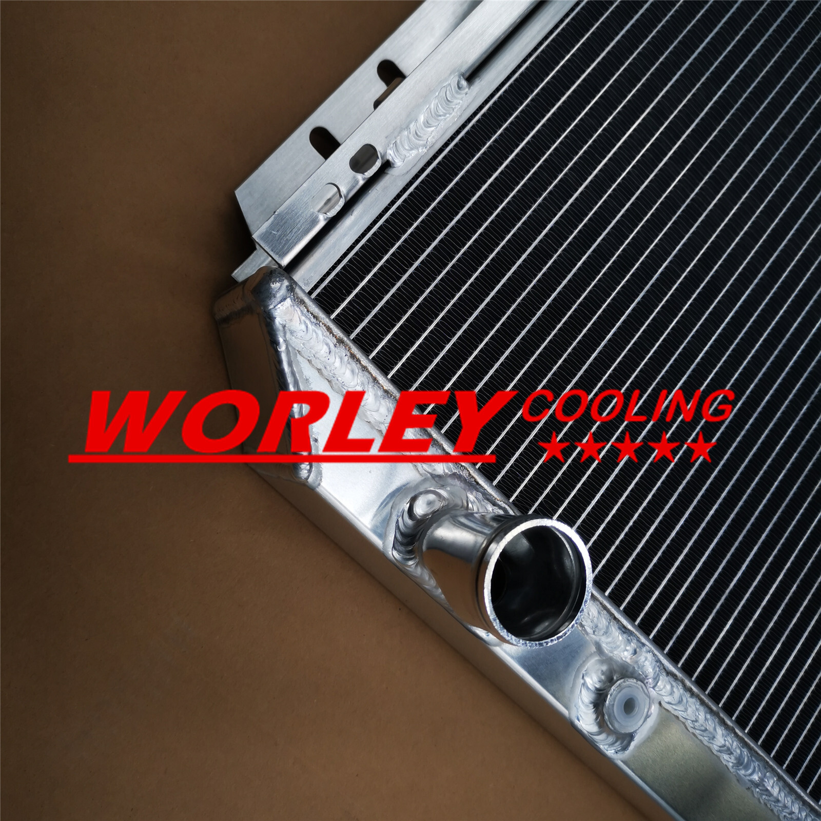 VIC-aluminum radiator for 1969 1970 FORD MUSTANG/ -1977 MAVERICK 4.1L/5 ...