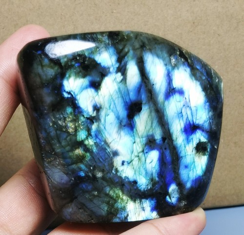 Polished Nice Blue Flash Labradorite Spectrolite Freeform Reiki Stone ...