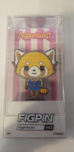 FiGPiN Aggretsuko # 483 Collectible Enamel Pin Sanrio 810021535005| eBay