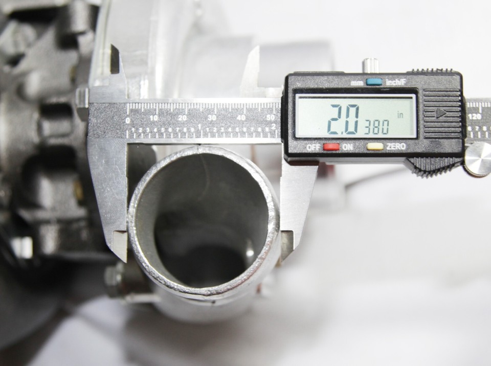 NEW DESIGN T04B Turbo Compress 0.50A/R Trim 50 T4 FLANGE +3"VbandFlange ...