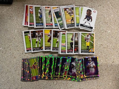 Lot of Panini 2021 NFL Football Sticker Album Stickers w/ Silver Holo ...
