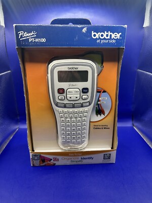 Brother P-Touch PT-H100 Handheld Thermal Print Lable Maker New In Box ...