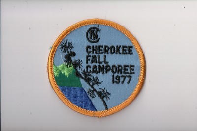 1977 Cherokee Fall Camporee patch | eBay