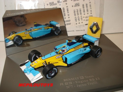 UNIVERSAL HOBBIES - RENAULT F1 R23 N°7 TRULLI VERSION PRESENTATION 2003 ...