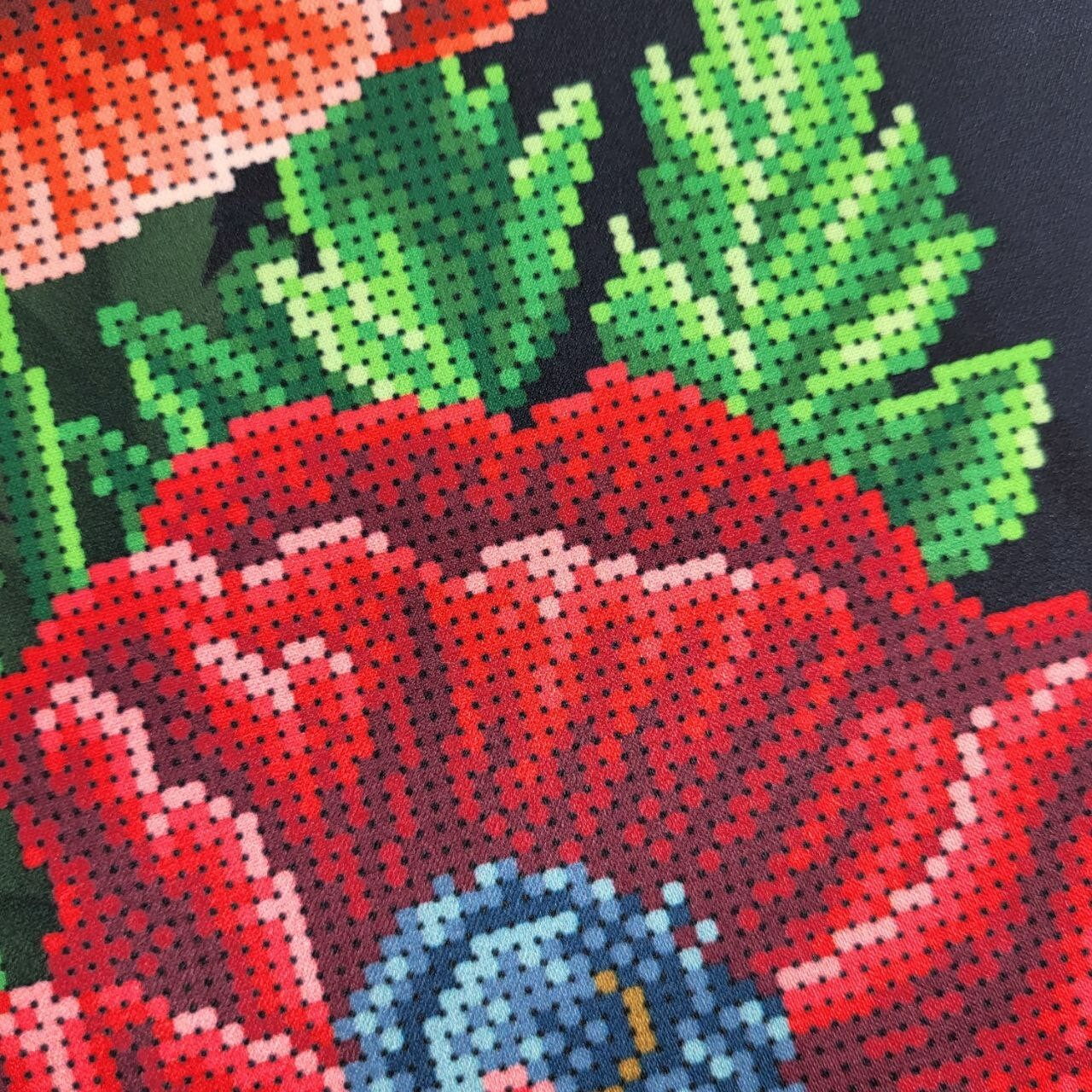 Bead Embroidery Kit Poppy DIY Craft Kit Bead Needlepoint t-1390 | eBay