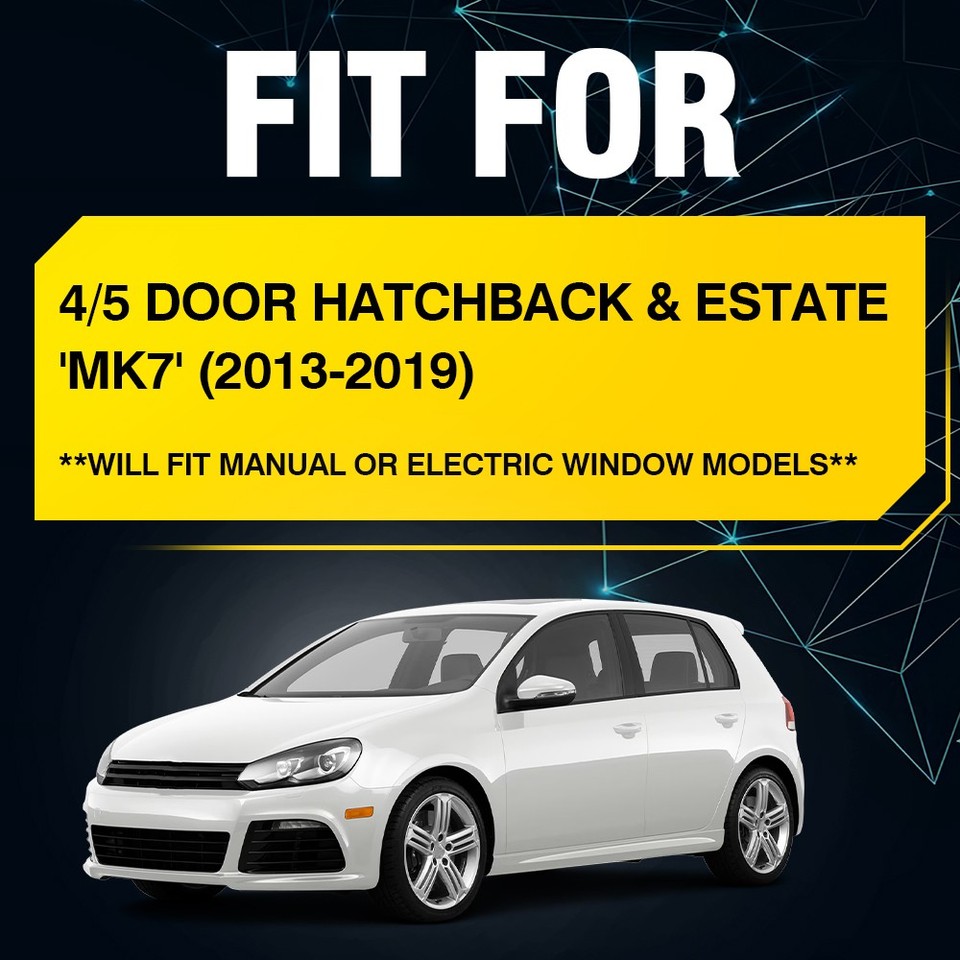 For VW Golf MK7 2013-2019 Rear L/R Driver Window Regulator Manual ...