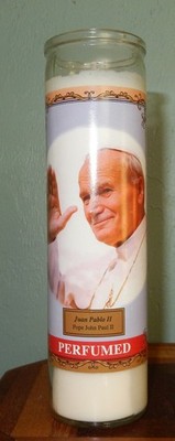 Juan Pablo II Pope John Paul II Perfumed Prayer Candle | eBay