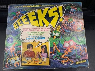 Mattel EEEEKS Thingmaker Creepy Crawlers Plastigoop | eBay