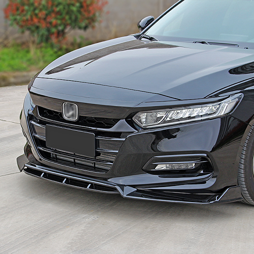 FOR 2021-2022 HONDA ACCORD GLOSS BLACK FRONT GRILL GARNISH TRIM ...