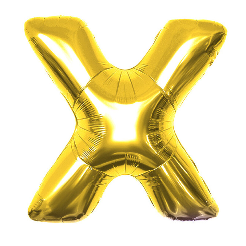 16" 40" Inch Gold Number Alphabet A-Z Letters Balloons Birthday Baby ...