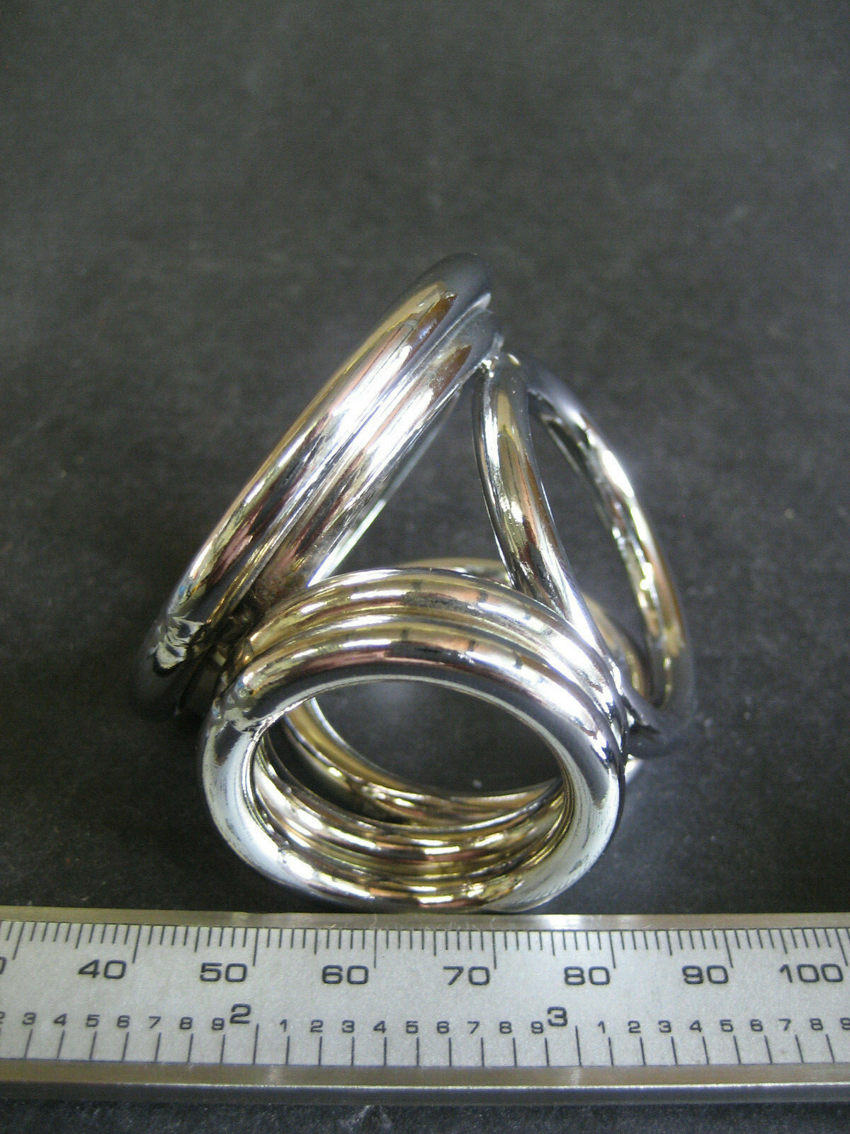 Metal Cock & Balls Quadruple Ring Last Longer Maintain Erection Cockring | eBay