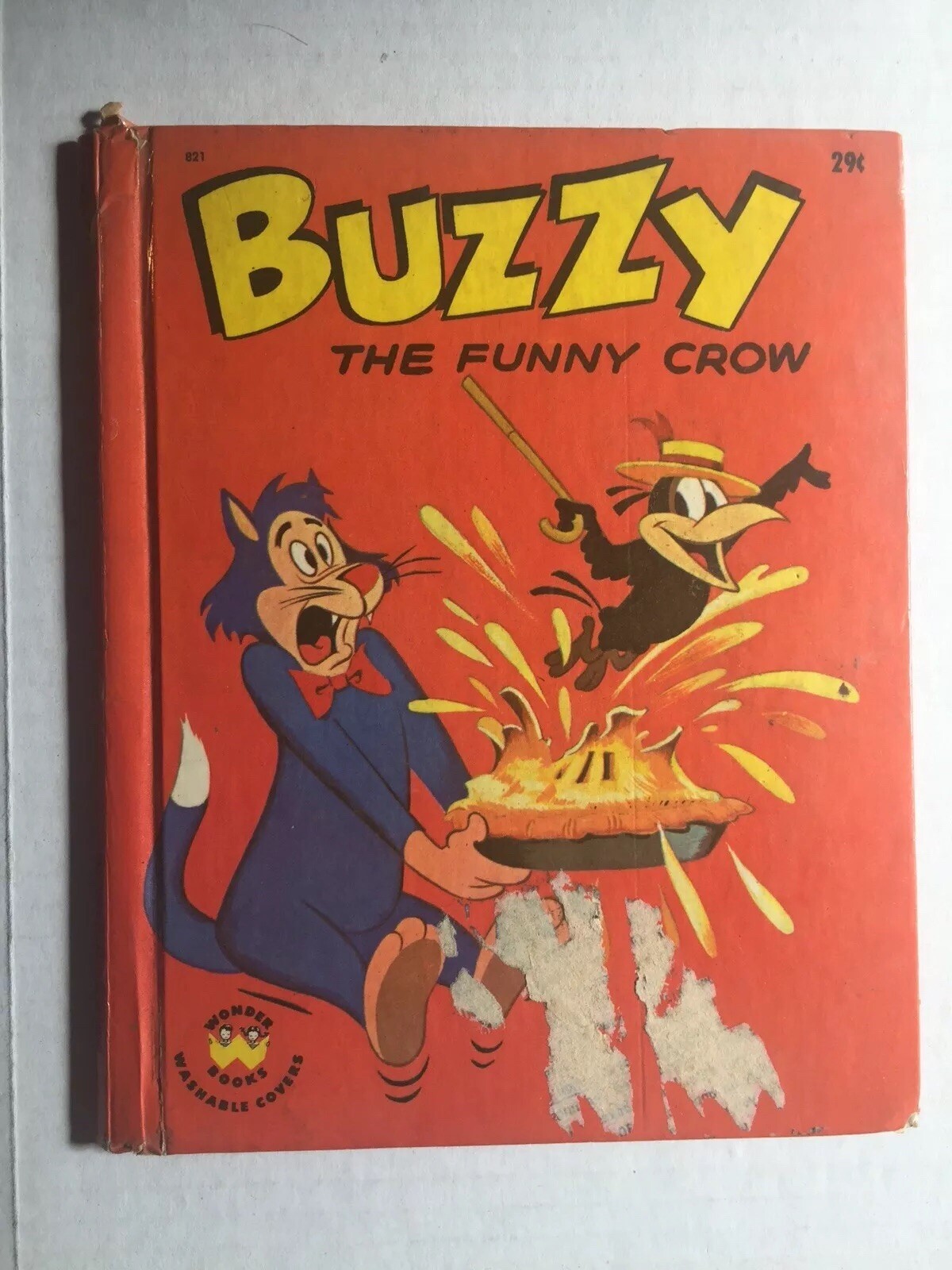 VINTAGE - Buzzy The Funny Crow Hardcover Book - Wonder Books 1963 | eBay