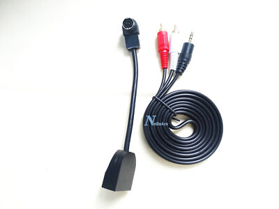 NEW SONY UNILINK CAR STEREO AUX INPUT ADAPTER + RCA AUDIO IN TO 3.5mm ...