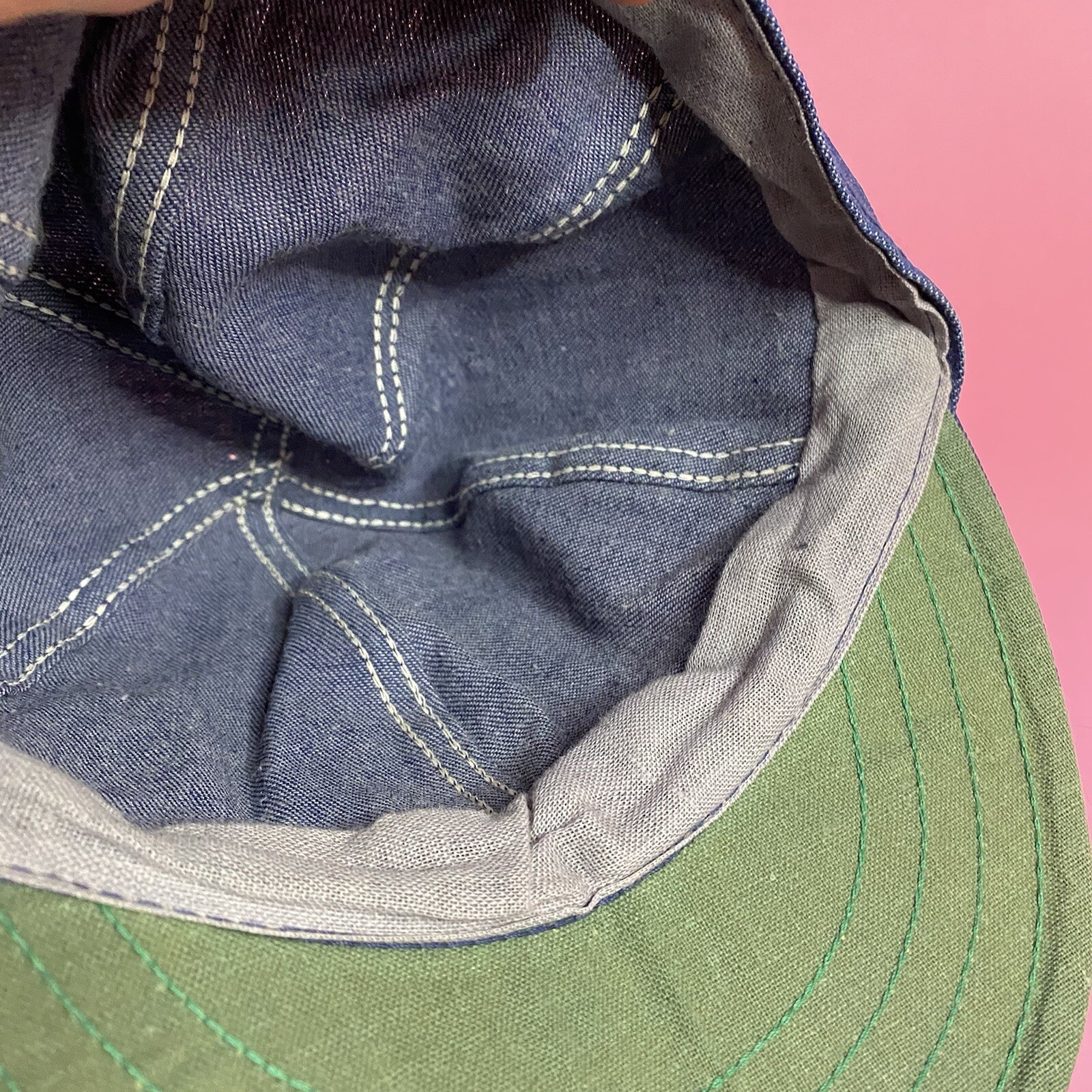 Vintage Kromer USA Blue Welding Cap Hat Union Made US… - Gem