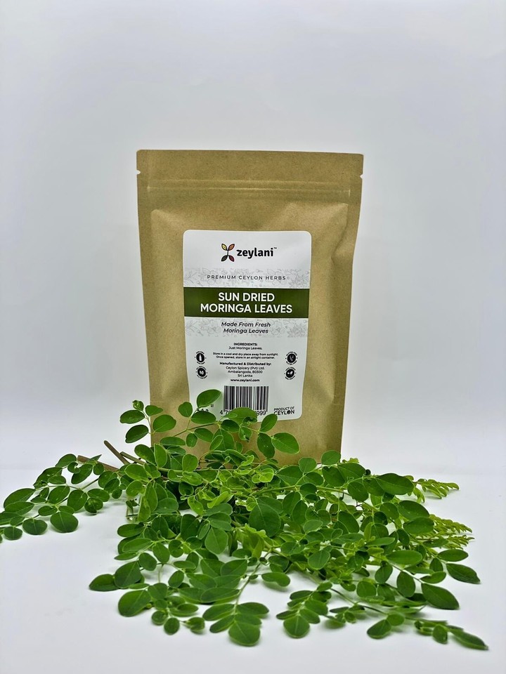 Dried Moringa Oleifera Leaves 100% Pure Natural Superfood Gluten Free ...