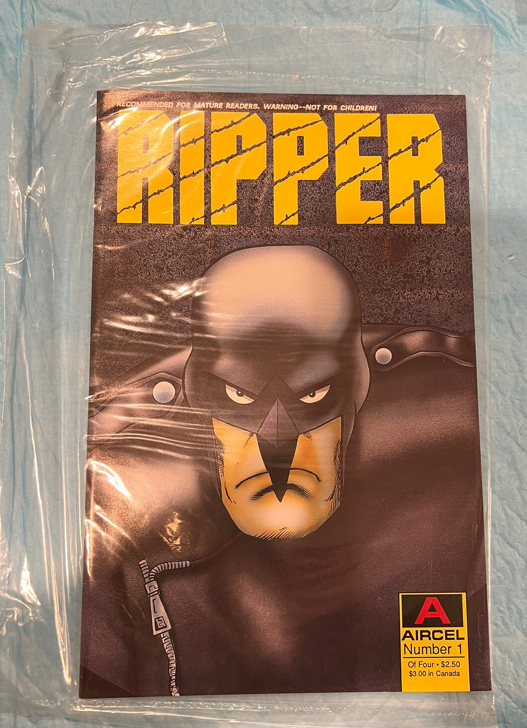 Ripper #1 Comic Aircel 1989 Limited Series 1st Print Barry Blair Sealed ...