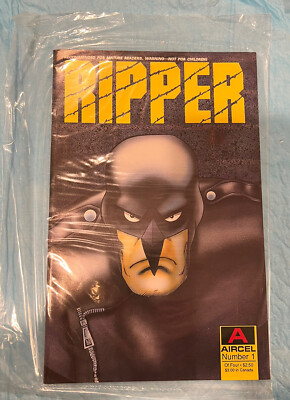 Ripper #1 Comic Aircel 1989 Limited Series 1st Print Barry Blair Sealed ...