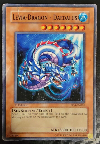 Yu-Gi-Oh - Trading Card - Effect Monster - Levia-Dragon - Daedalus ...