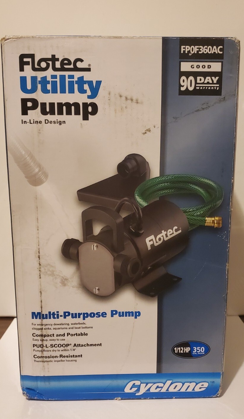 Flotec Cyclone Utility Pump FP0F360AC for sale online | eBay