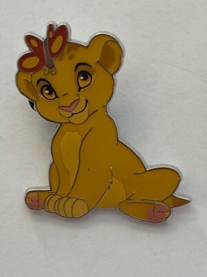 Disneyland Paris The Lion King Baby Young Simba with Butterfly Pin DLP ...