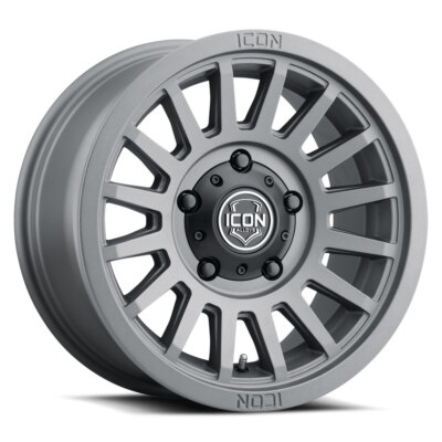 ICON Alloys Recon SLX, Charcoal, 17 x 8.5 / 6 x 135, 6mm Offset, 5" BS ...