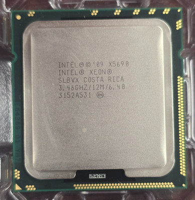 (1) Intel Xeon X5690 3.46GHz LGA1366 12MB 6-Cores SLBVX Processor CPU ...