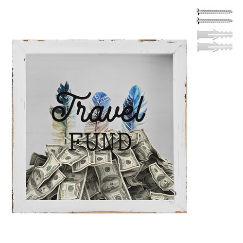Honeymoon Fund Box Travel Fund Ticket Box Piggy Bank Suggestion Box ...