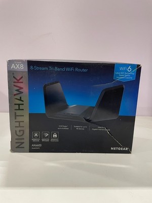 NETGEAR Nighthawk 8-Stream Wireless AX6600 Tri-Band Wi-Fi 6 Router ...
