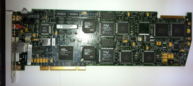 Intel Dialogic D240JCTT1W PCI T1 Combined Media Board | eBay