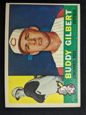 1960 Topps #359 Buddy Gilbert RC Cincinnati Reds | eBay