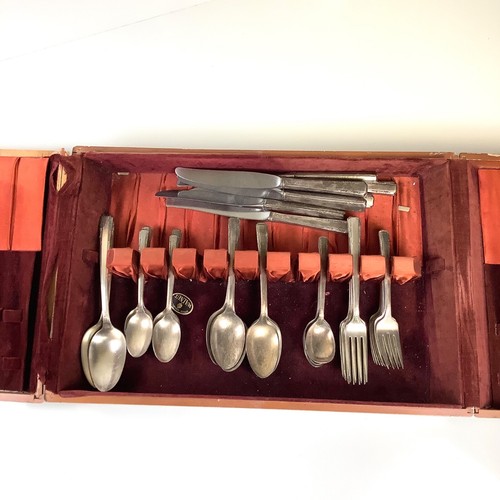 Harmony House Wallace XXXX Quadruple Silverware Flatware 43pc Set Art ...