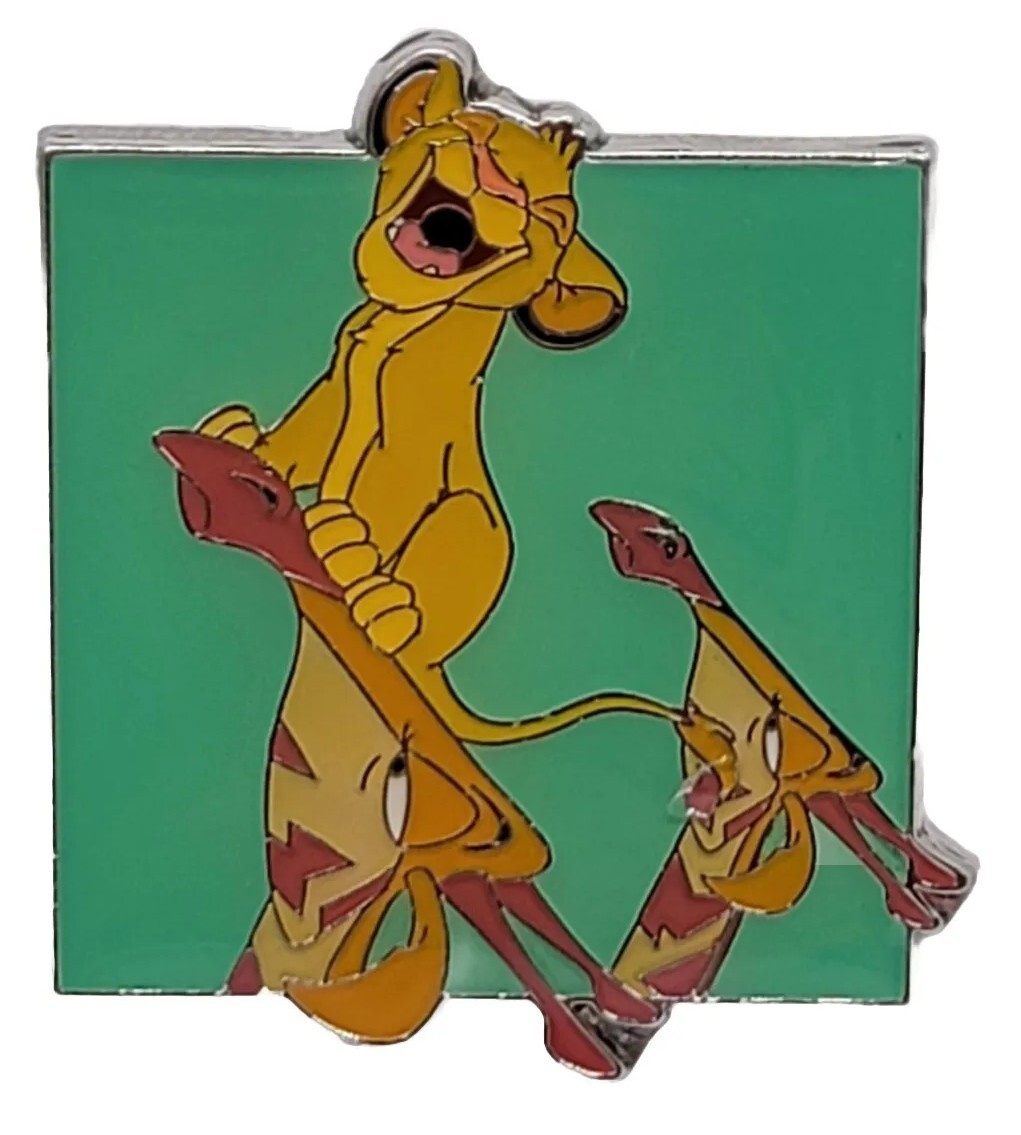 Disney Pin 2023 The Lion King Can't Wait to be King: Simba & Giraffes ...