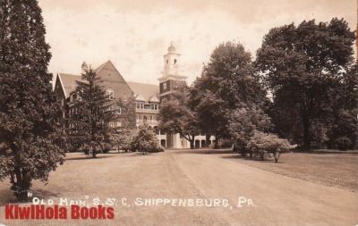 Postcard RPPC Old Main SSC Shippensburg PA | eBay